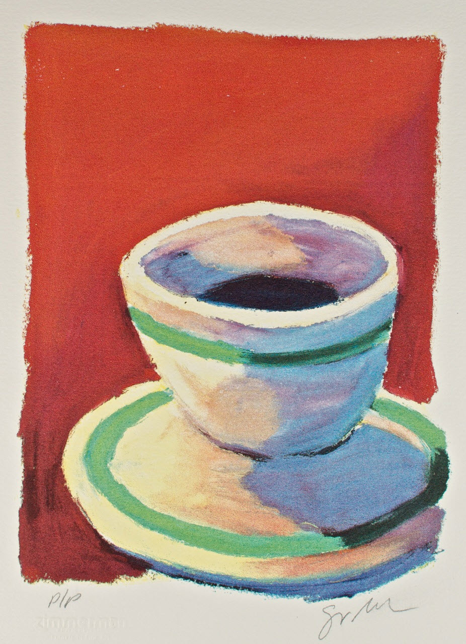 “Still Life Suite of Eight” 7th in series of serigraphs by artist Greg ...
